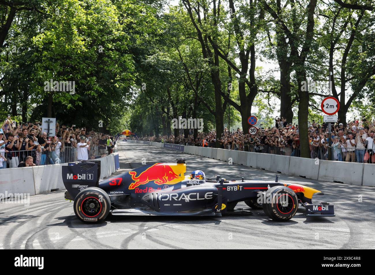 Wroclaw, Poland. May 30th 2024. Red Bull Speed Ways at Olympic Stadium ...