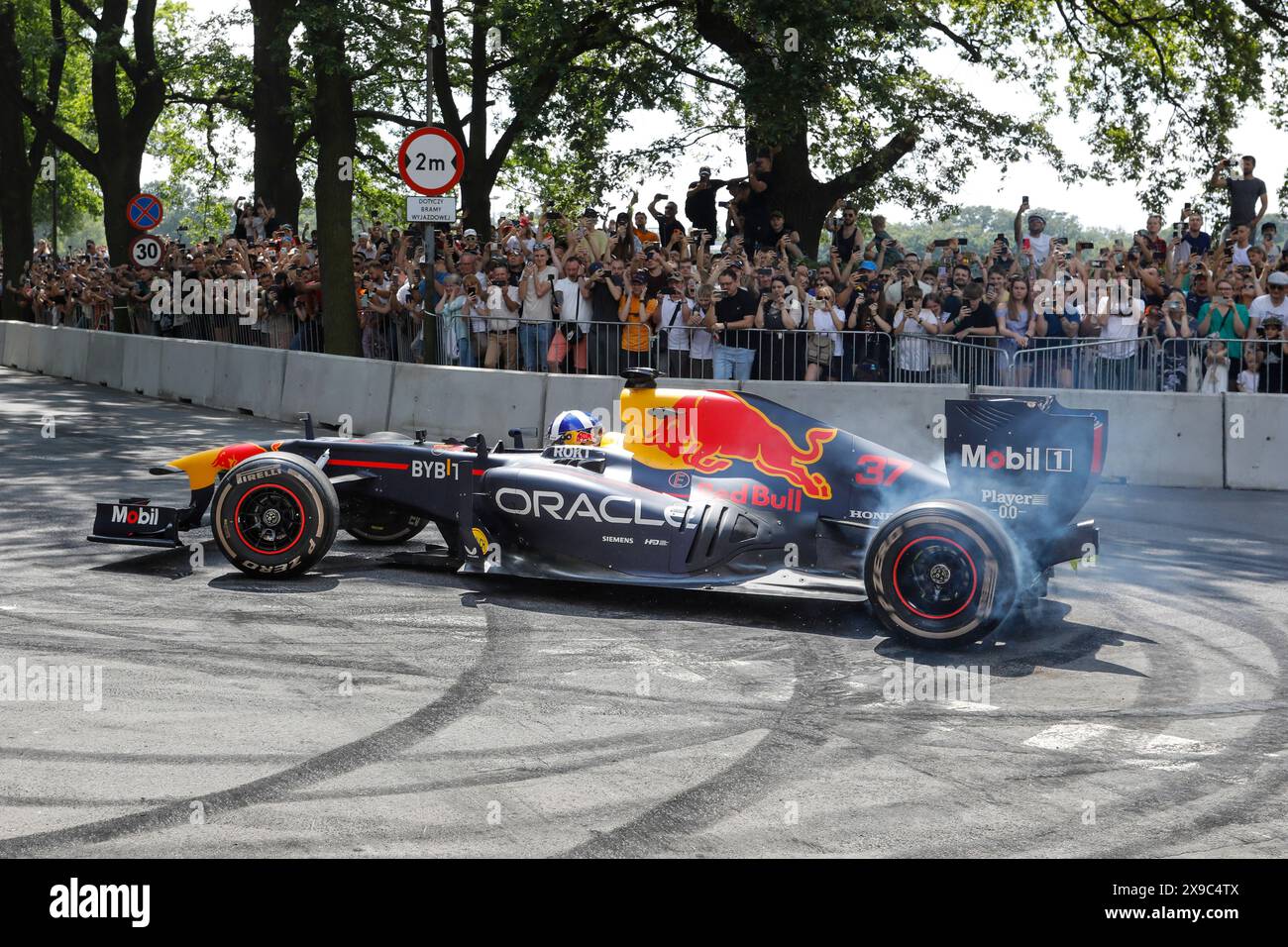 Wroclaw, Poland. May 30th 2024. Red Bull Speed Ways at Olympic Stadium ...