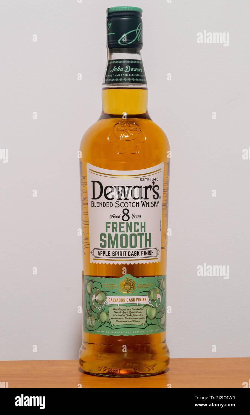 Pruszcz Gdanski, Poland - March 14, 2024: Bottle of Dewar's French Cask ...