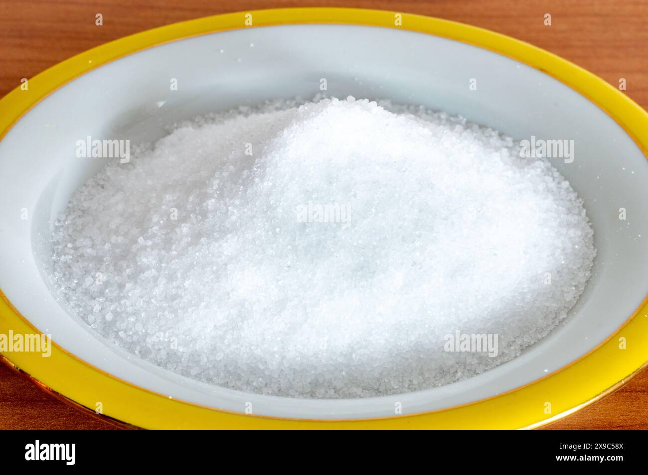 Birch sugar known as Xylitol. Xylitol is sugar substitute Stock Photo ...