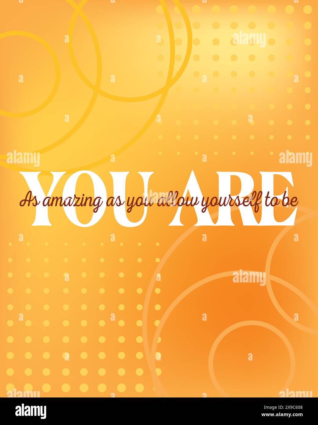 Motivational card Grainy gradients background Vector Stock Vector Image ...