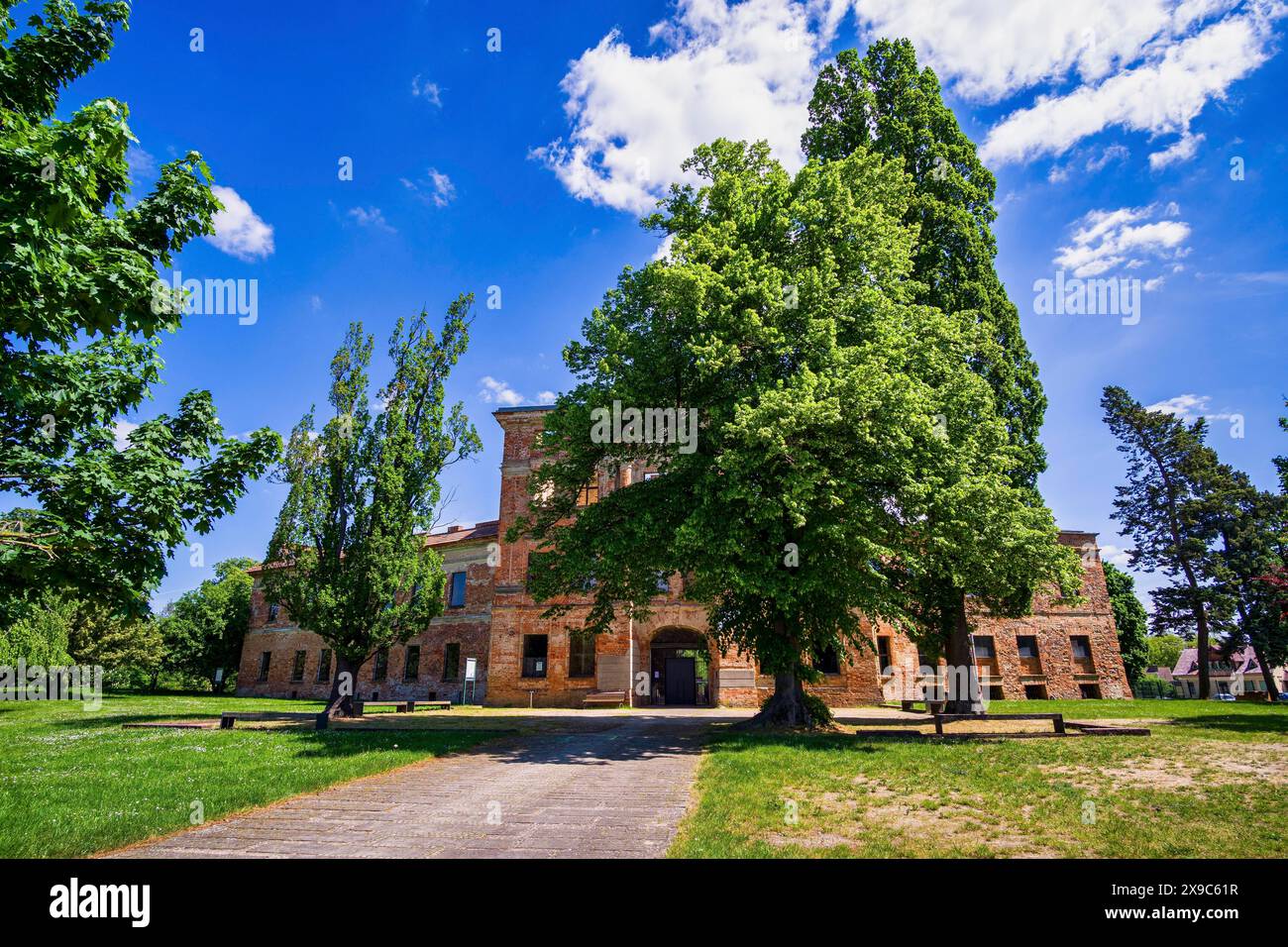 Dahme Mark Castle, Brandenburg, Germany Stock Photo - Alamy