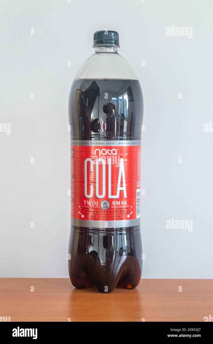 Pruszcz Gdanski, Poland - April 1, 2024: Nata cola with sugar Stock ...