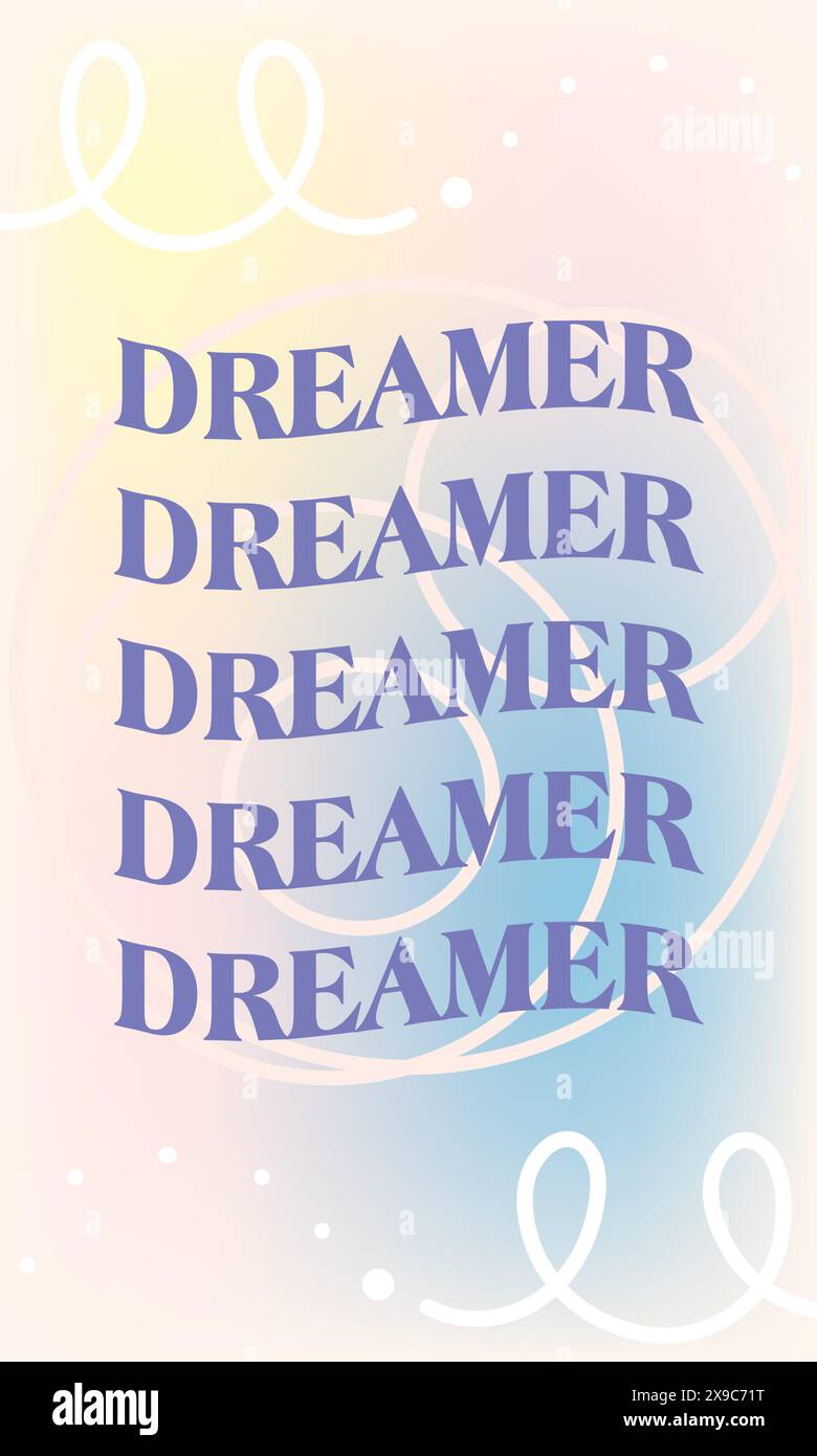 Motivational card Grainy gradients background Vector Stock Vector Image ...