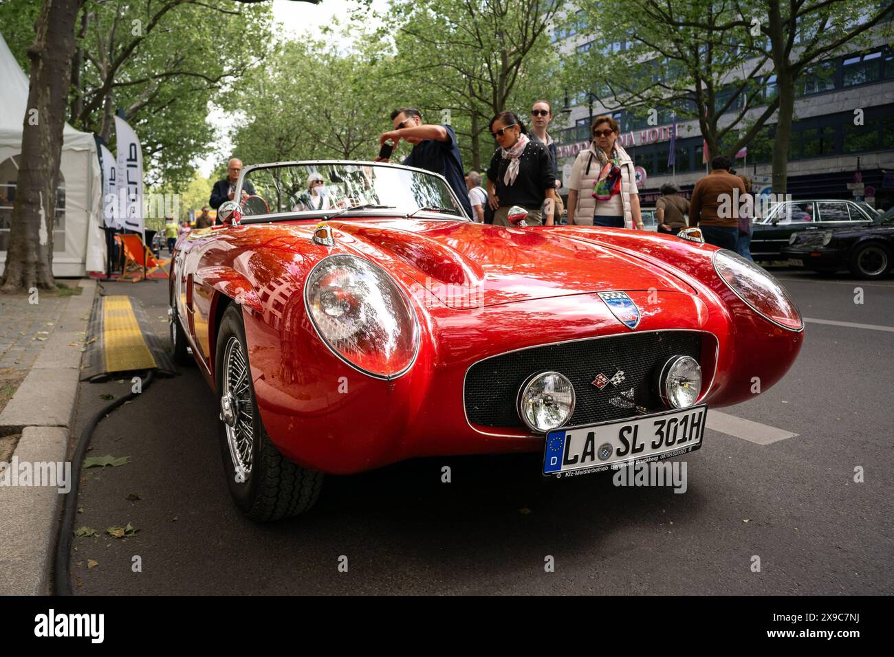 BERLIN - MAY 04, 2024: The sports car Chevrolet Corvette C2, 1969 ...