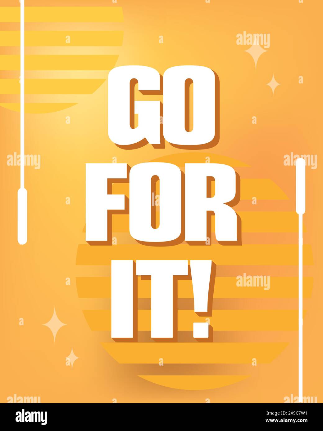 Motivational card Grainy gradients background Vector Stock Vector Image ...