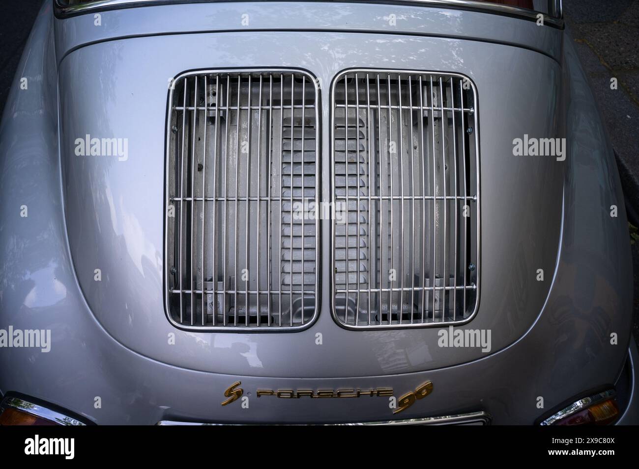 BERLIN - MAY 04, 2024: Ventilation grilles for air conditioning of the ...