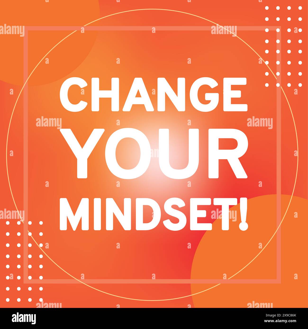 Motivational card Grainy gradients background Vector Stock Vector Image ...