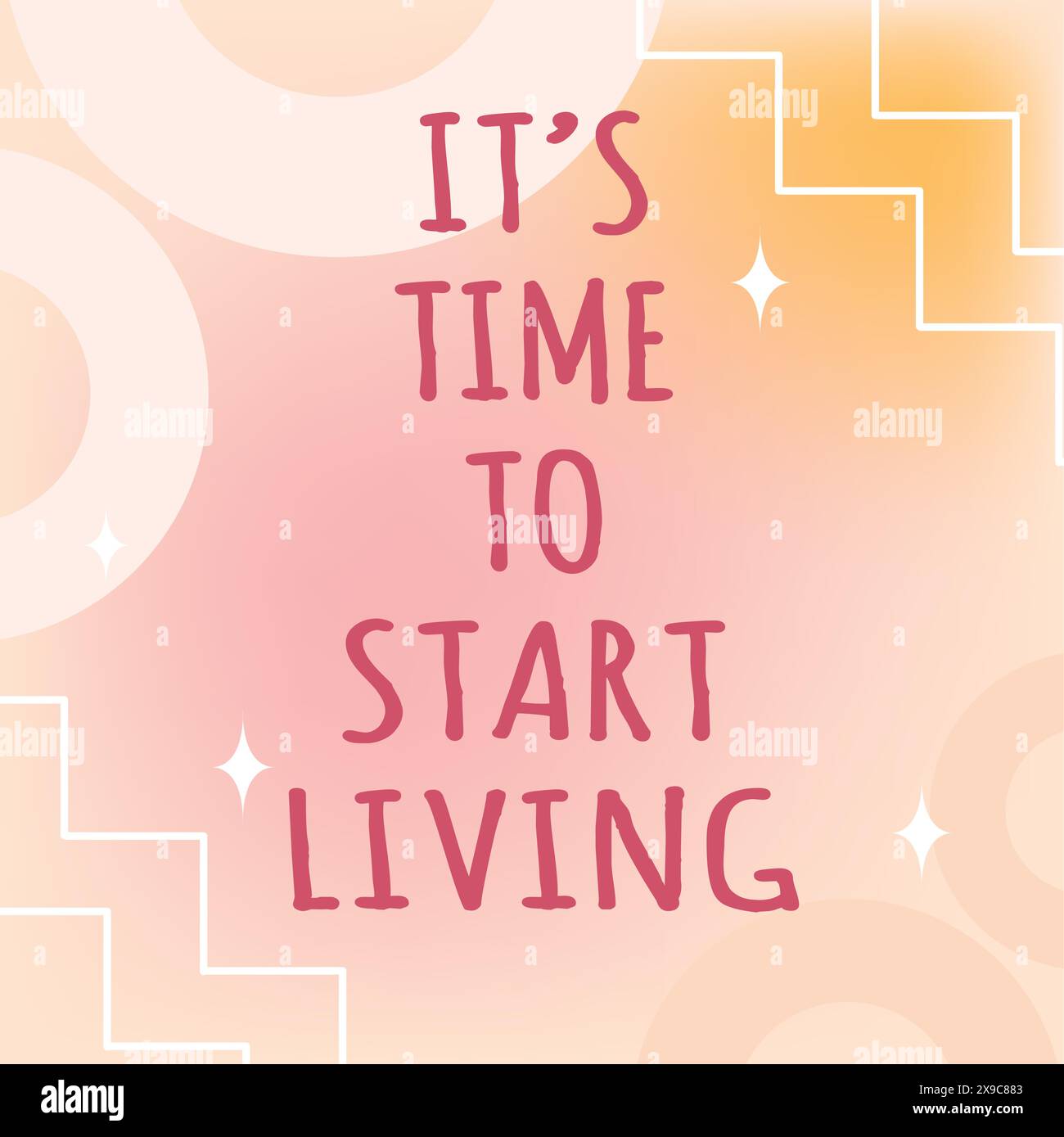 Motivational card Grainy gradients background Vector Stock Vector Image ...