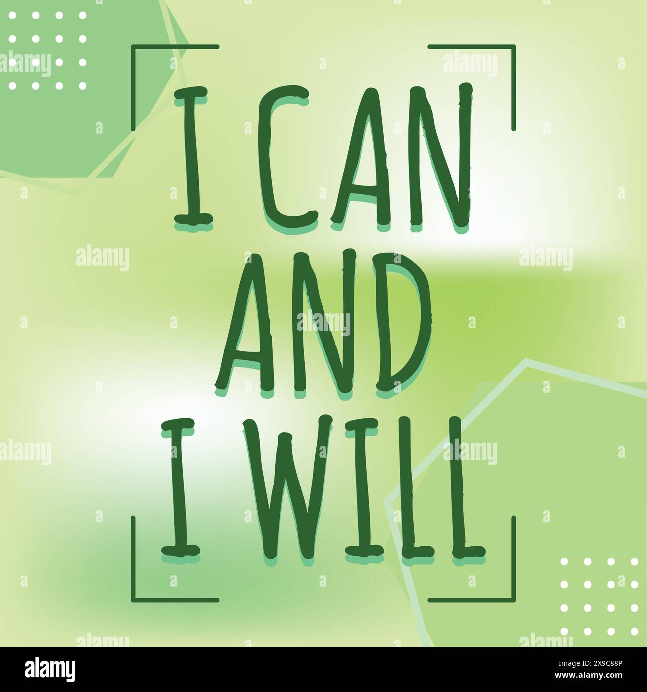 Motivational card Grainy gradients background Vector Stock Vector Image ...