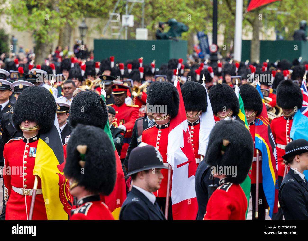 Coronation of king charles iii parade hi-res stock photography and ...