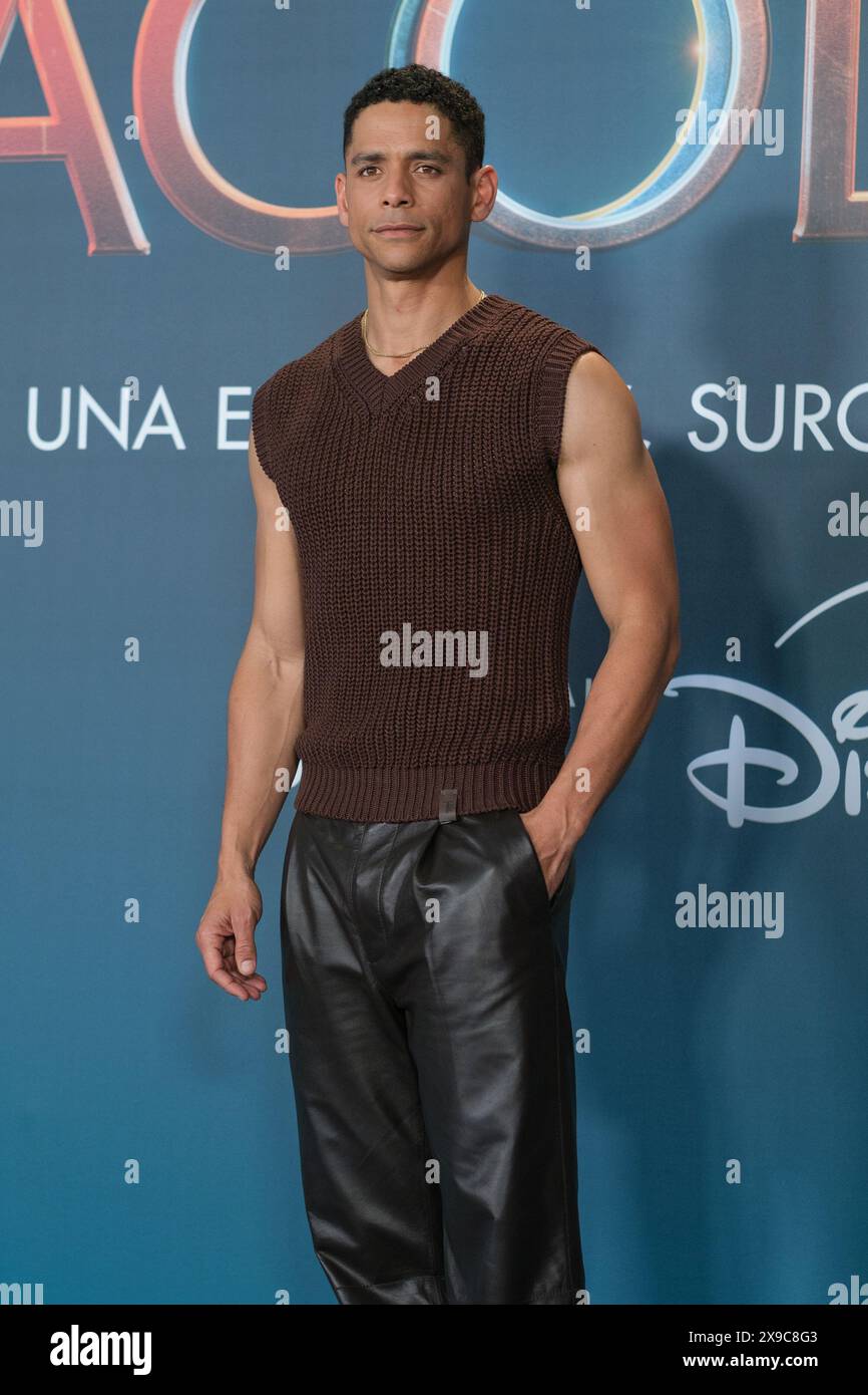 Actor Charlie Barnett attends "The Acolyte" fan event at Callao Cinema ...