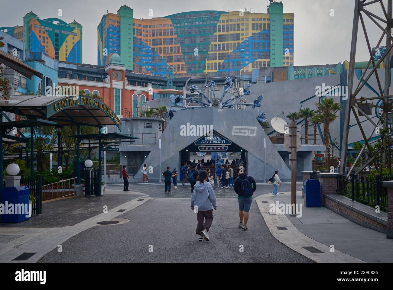 Genting sky worlds outdoor theme park in Genting Highlands, Pahang ...