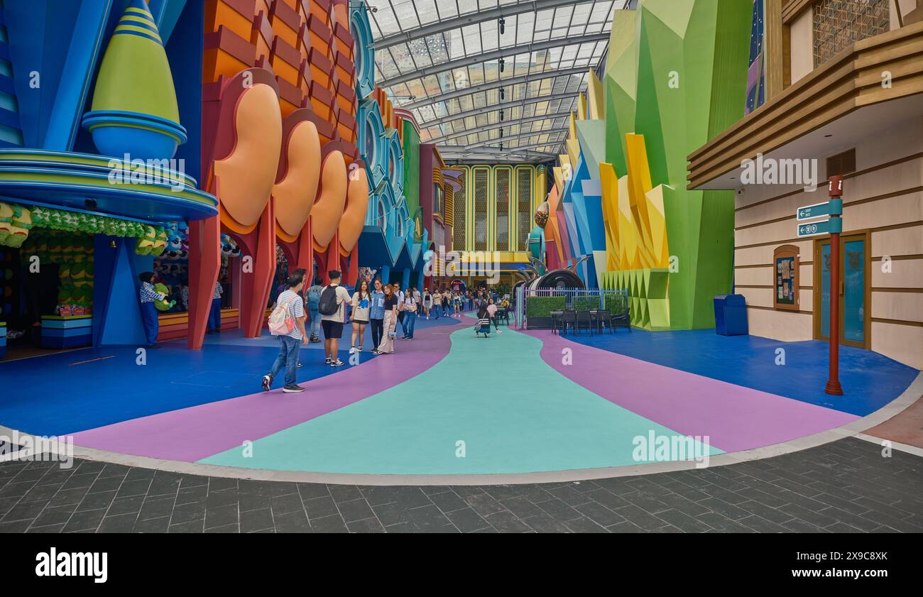 Genting sky worlds outdoor theme park in Genting Highlands, Pahang ...