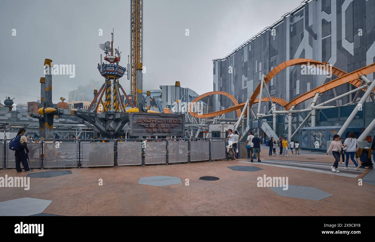 Genting sky worlds outdoor theme park in Genting Highlands, Pahang ...