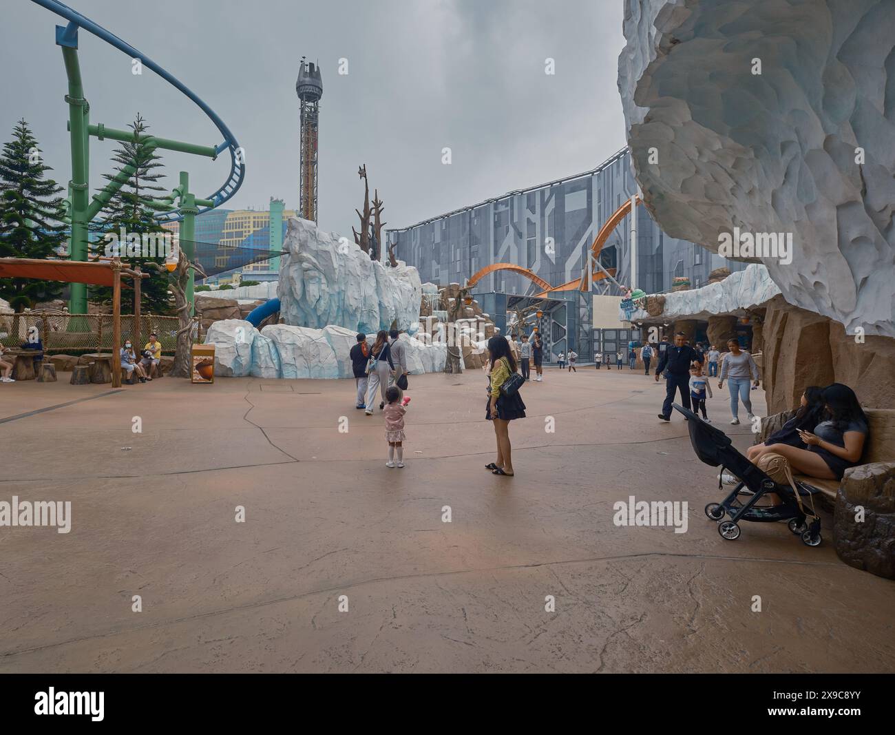 Genting sky worlds outdoor theme park in Genting Highlands, Pahang ...