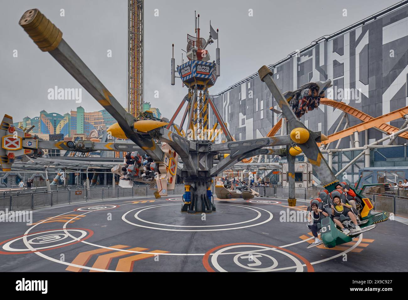 Genting sky worlds outdoor theme park in Genting Highlands, Pahang ...