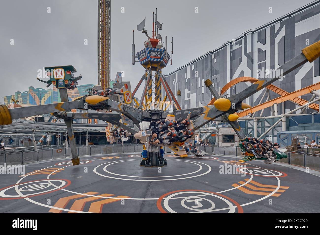 Genting sky worlds outdoor theme park in Genting Highlands, Pahang ...