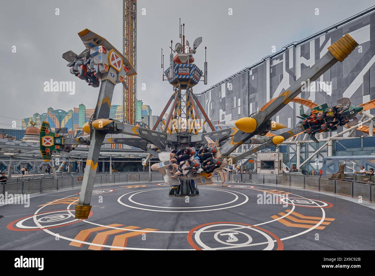 Genting sky worlds outdoor theme park in Genting Highlands, Pahang ...