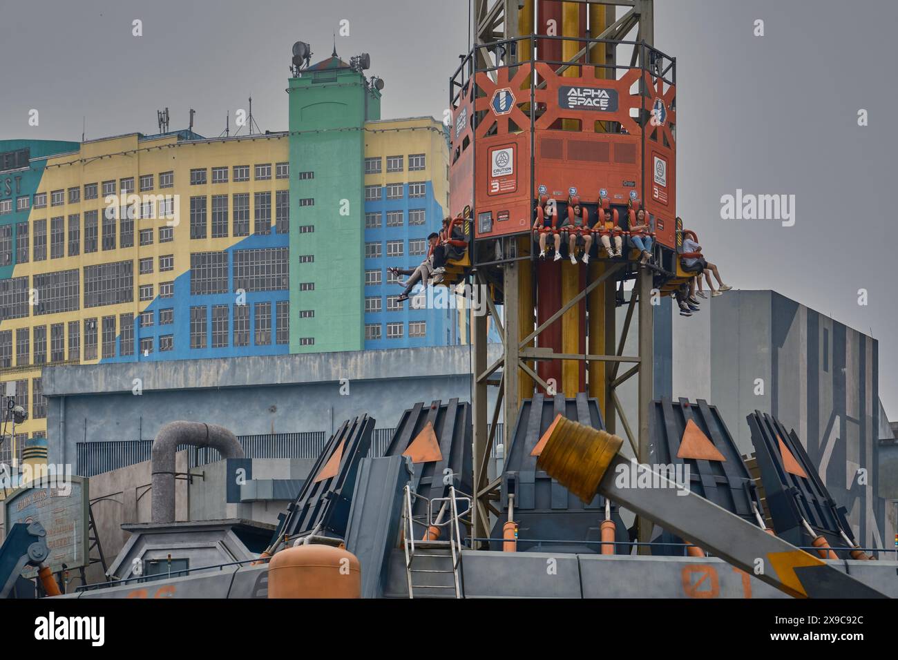 Genting sky worlds outdoor theme park in Genting Highlands, Pahang ...