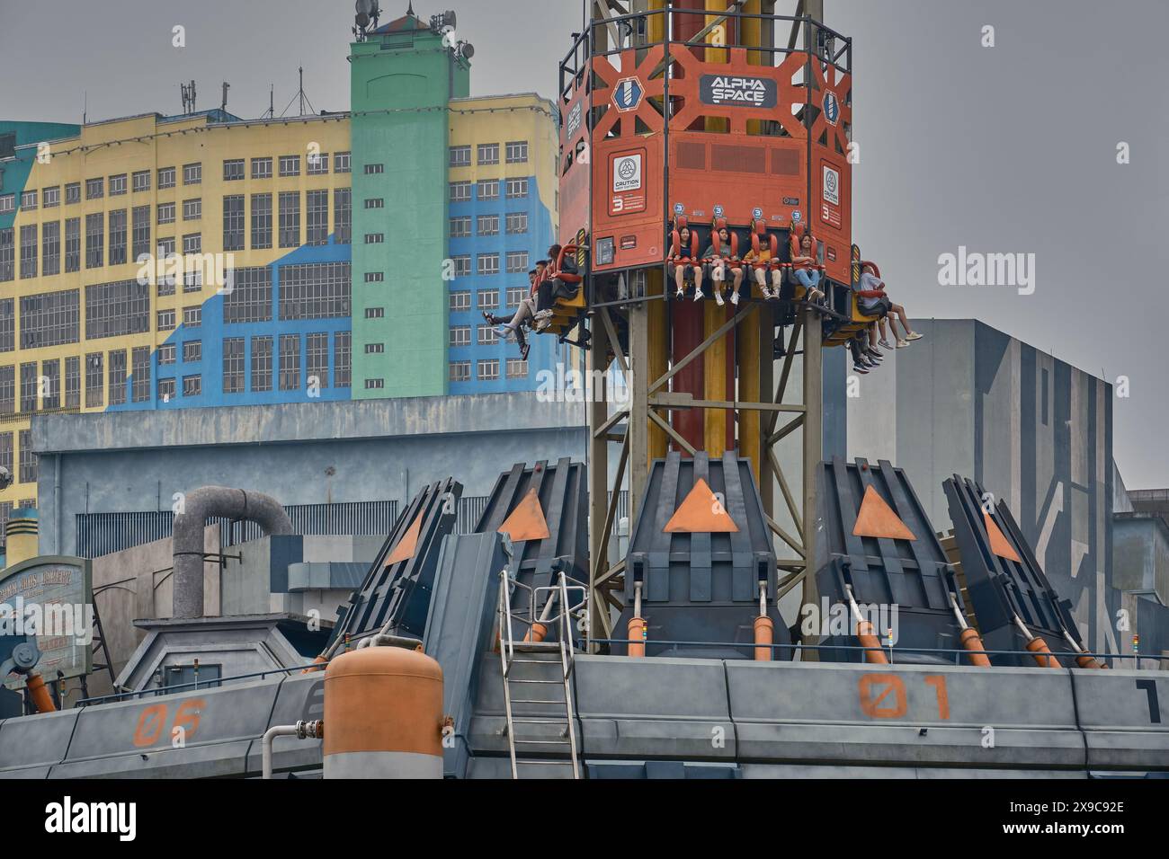 Genting sky worlds outdoor theme park in Genting Highlands, Pahang ...