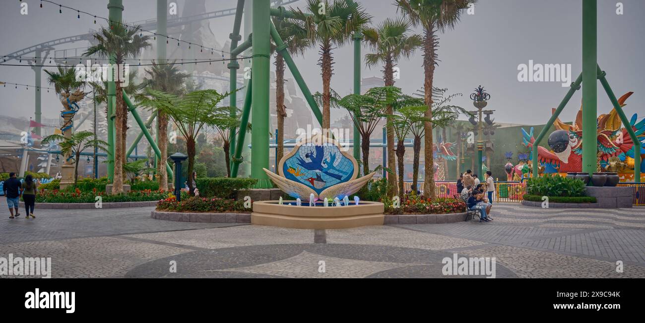 Genting sky worlds outdoor theme park in Genting Highlands, Pahang ...