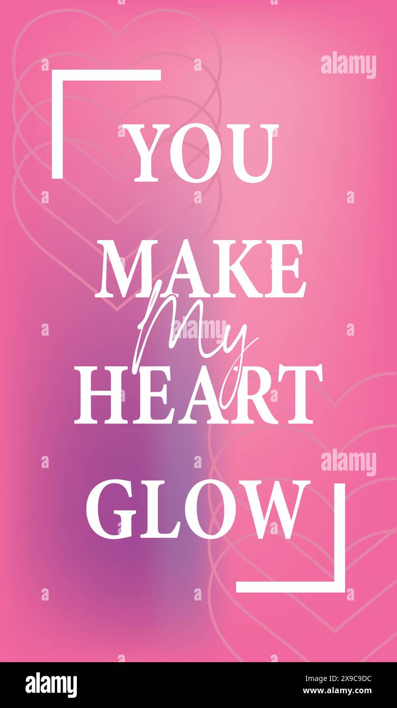 Motivational card Grainy gradients background Vector Stock Vector Image ...