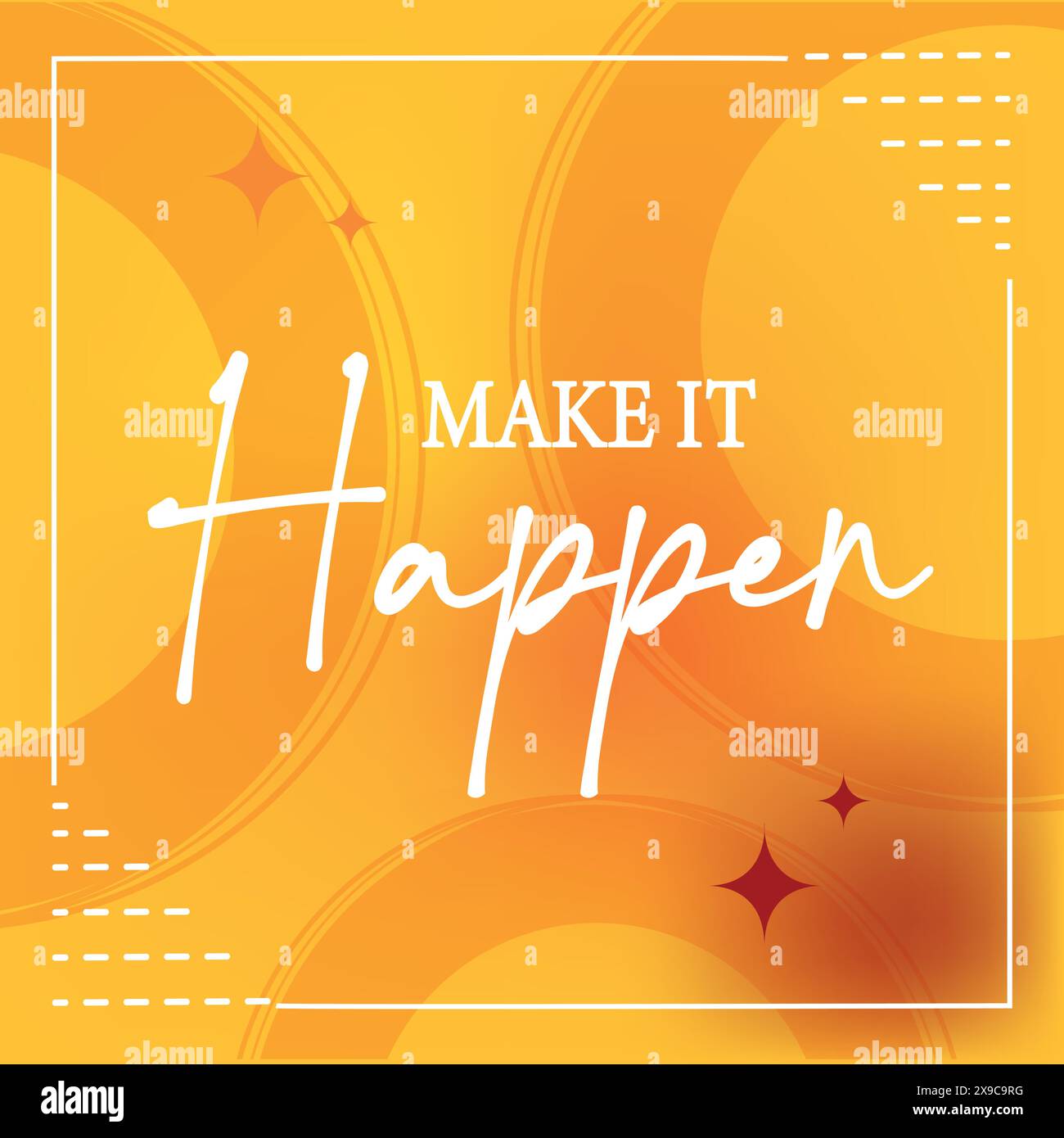 Motivational card Grainy gradients background Vector Stock Vector Image ...