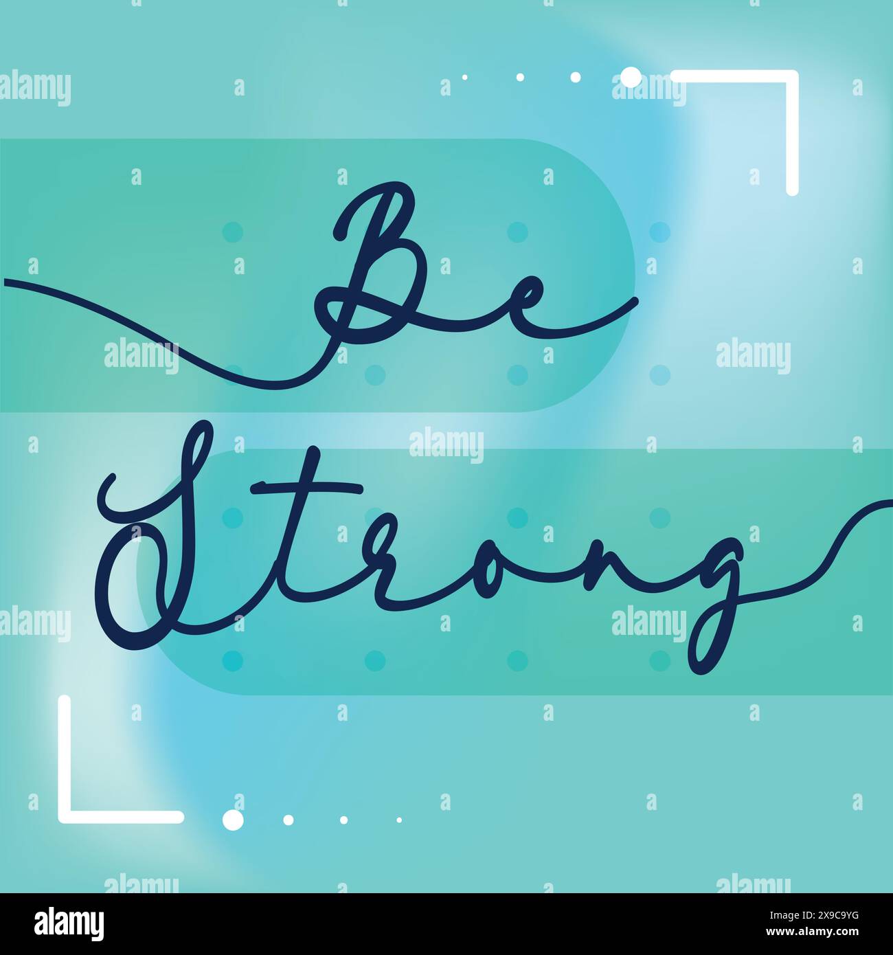 Motivational card Grainy gradients background Vector Stock Vector Image ...