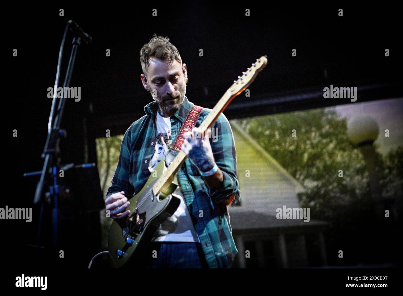 American Football in concerto all’Alcatraz di Milano. Foto di Davide Merli Stock Photo - Alamy