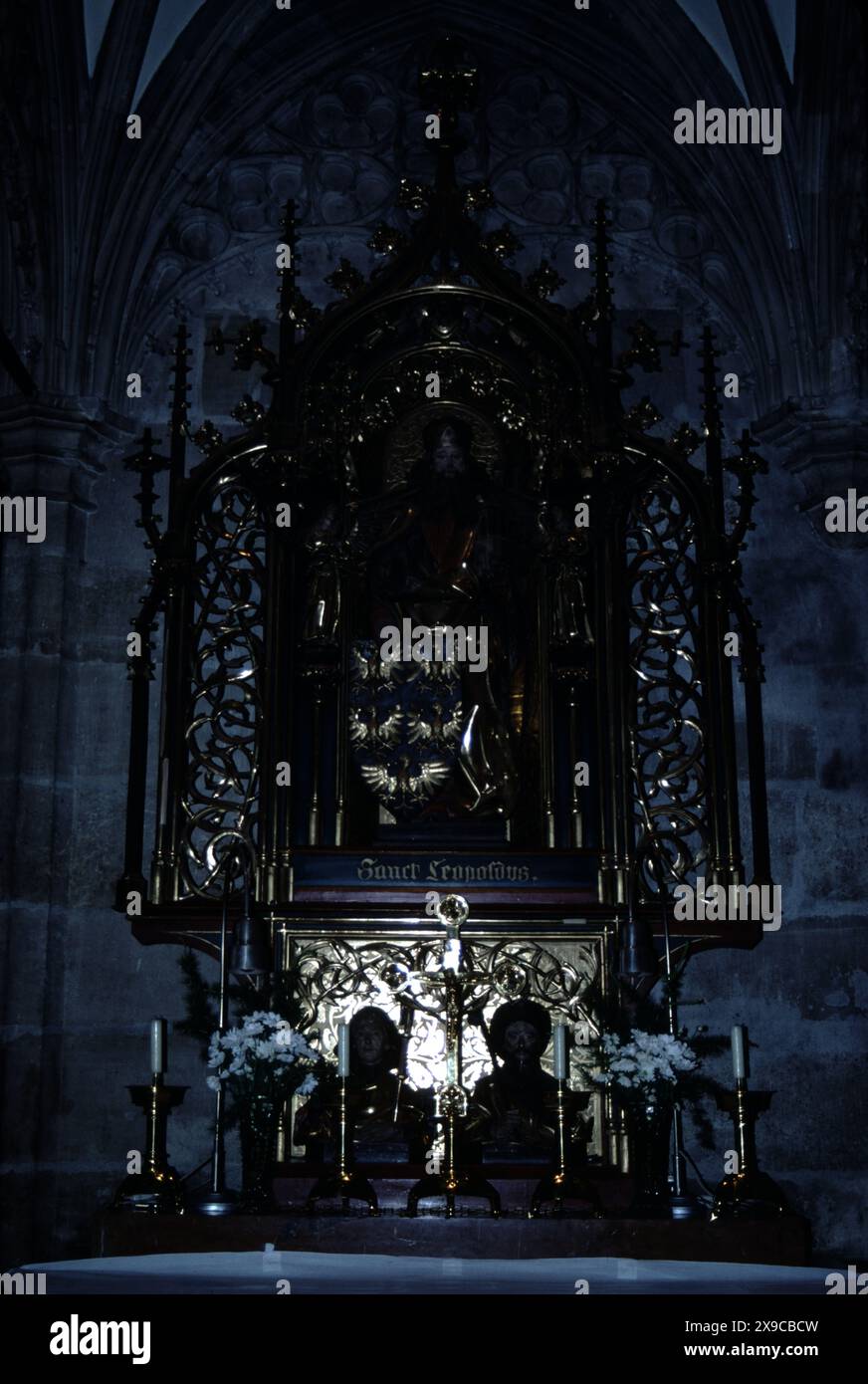 Vienna, Austria. 6/15-16/1990. St. Stephen’s Cathedral. Construction ...