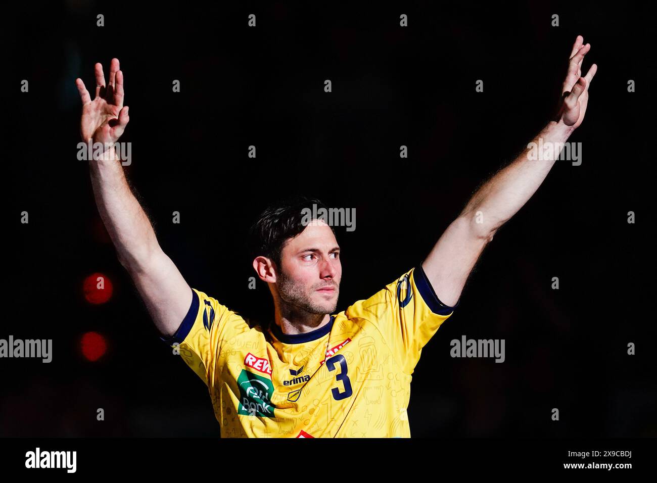 Mannheim, Germany. 30th May, 2024. Handball: Bundesliga, Rhein-Neckar ...