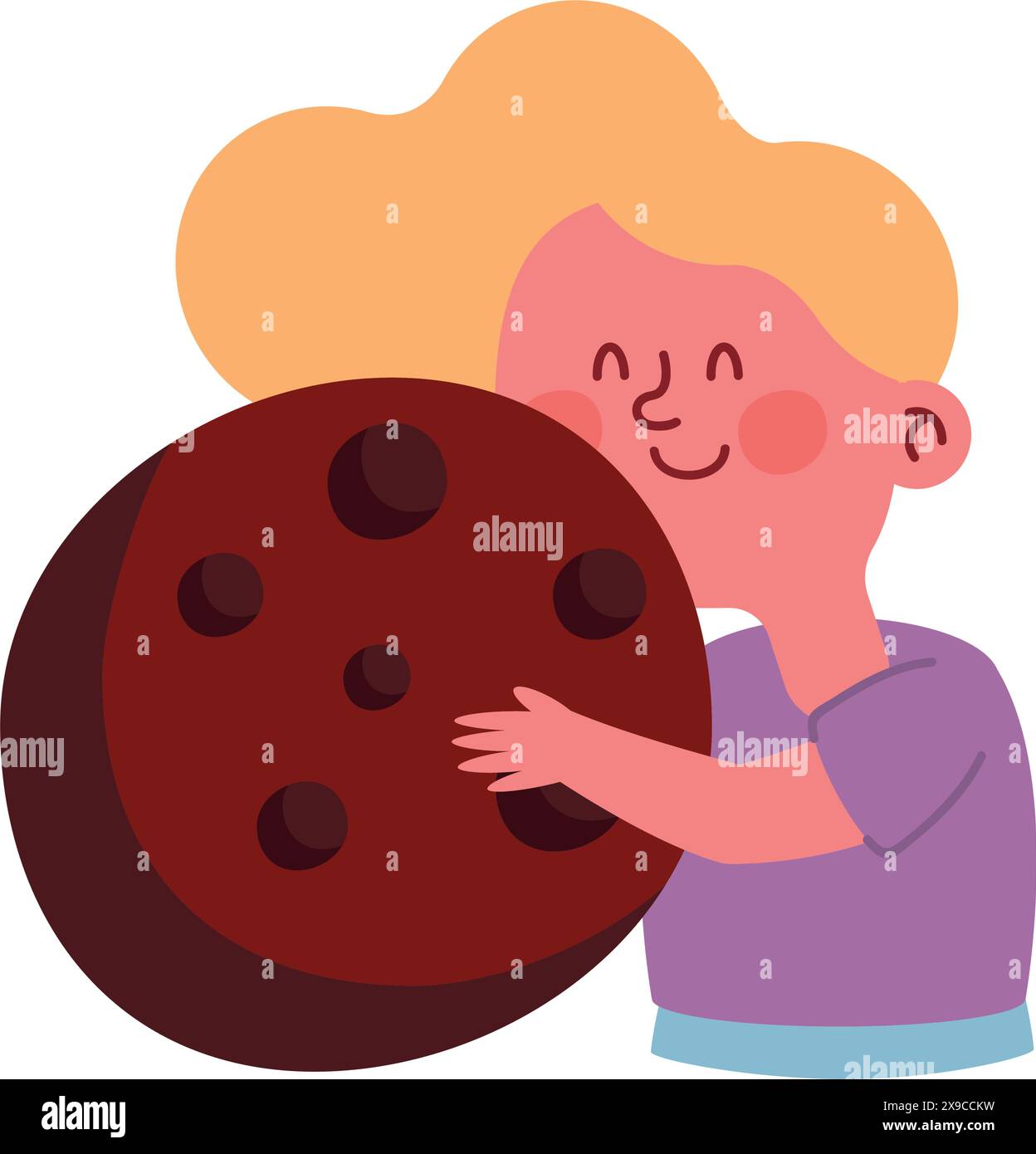 Giant biscuit Stock Vector Images - Alamy