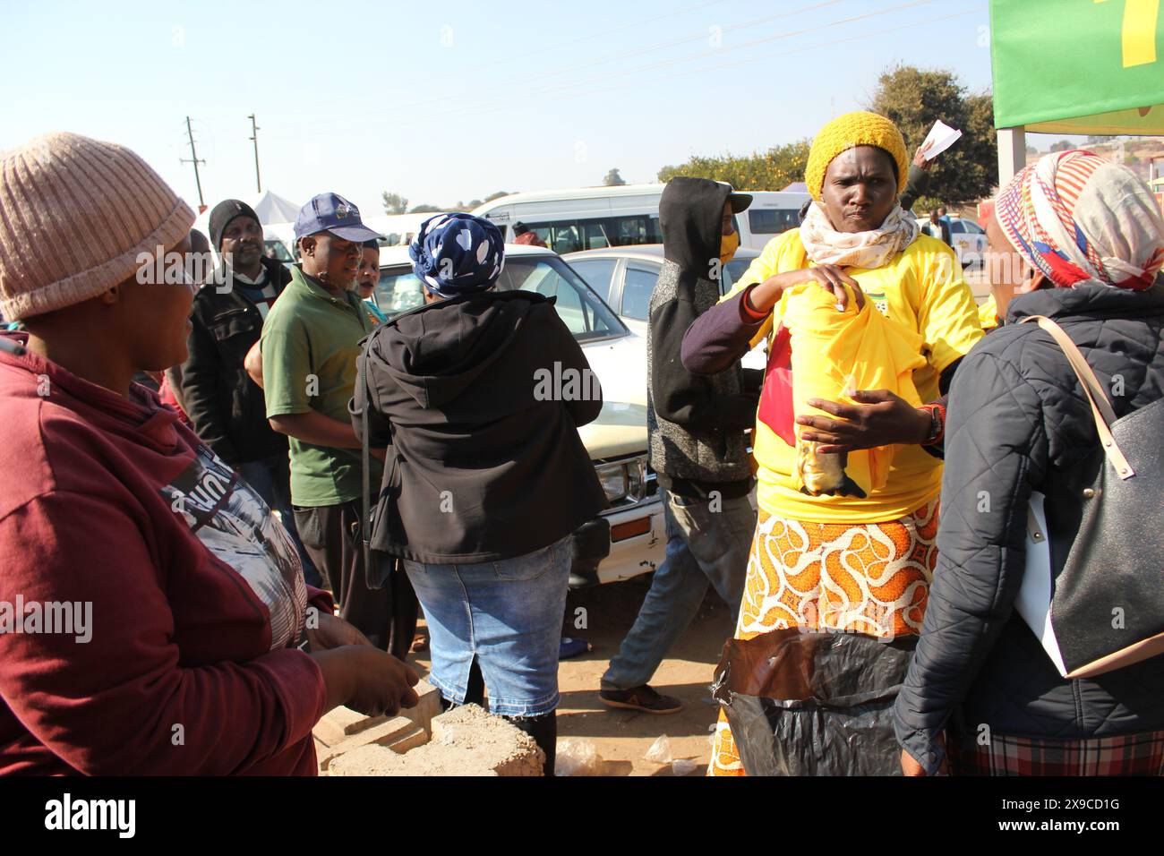Pretoria, Gauteng, South Africa. 29th May, 2024. South Africans vote in ...