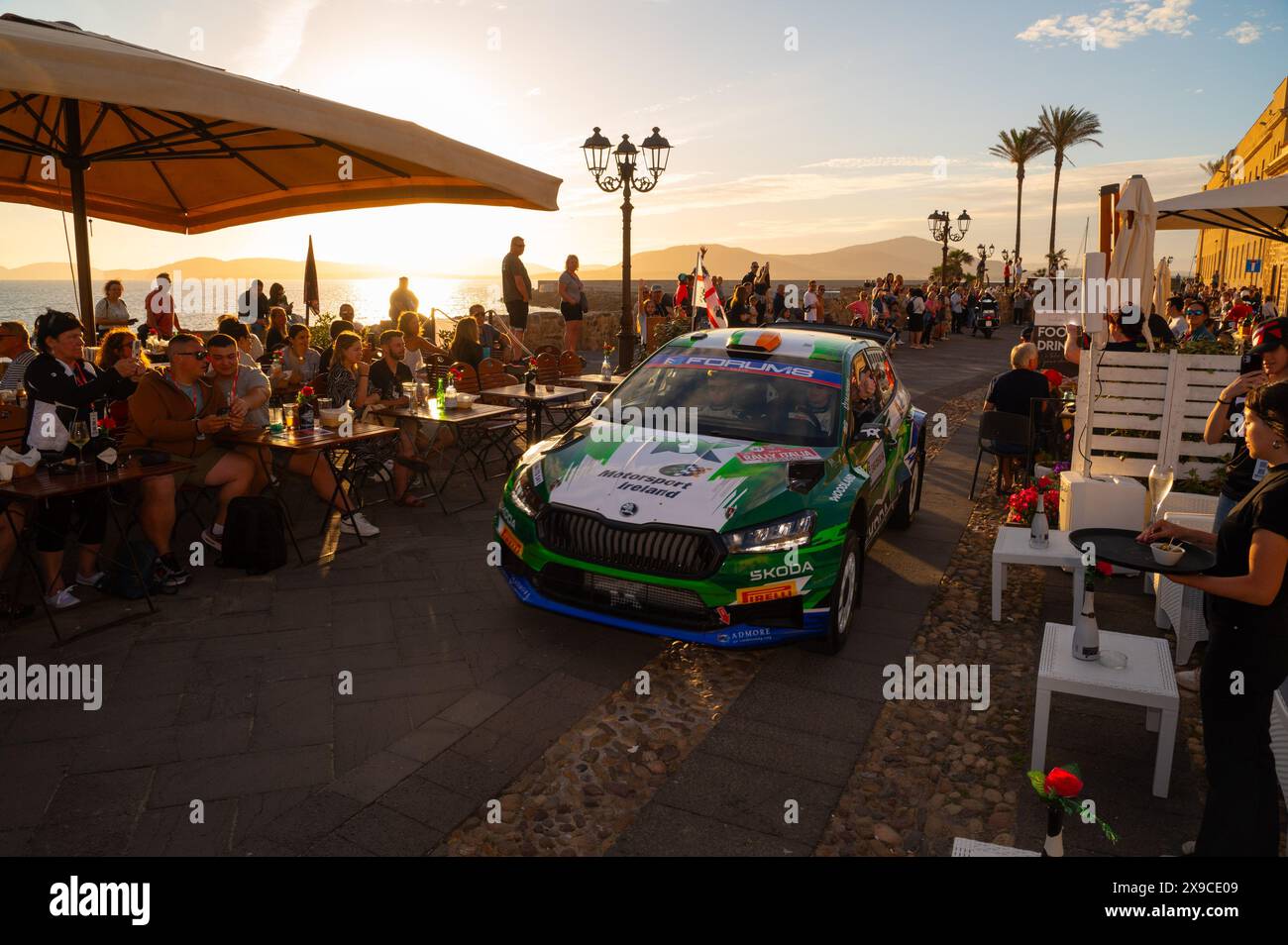 Sardegna, Italy. 30th May, 2024. The driver Joshua MCERLEAN and is co ...