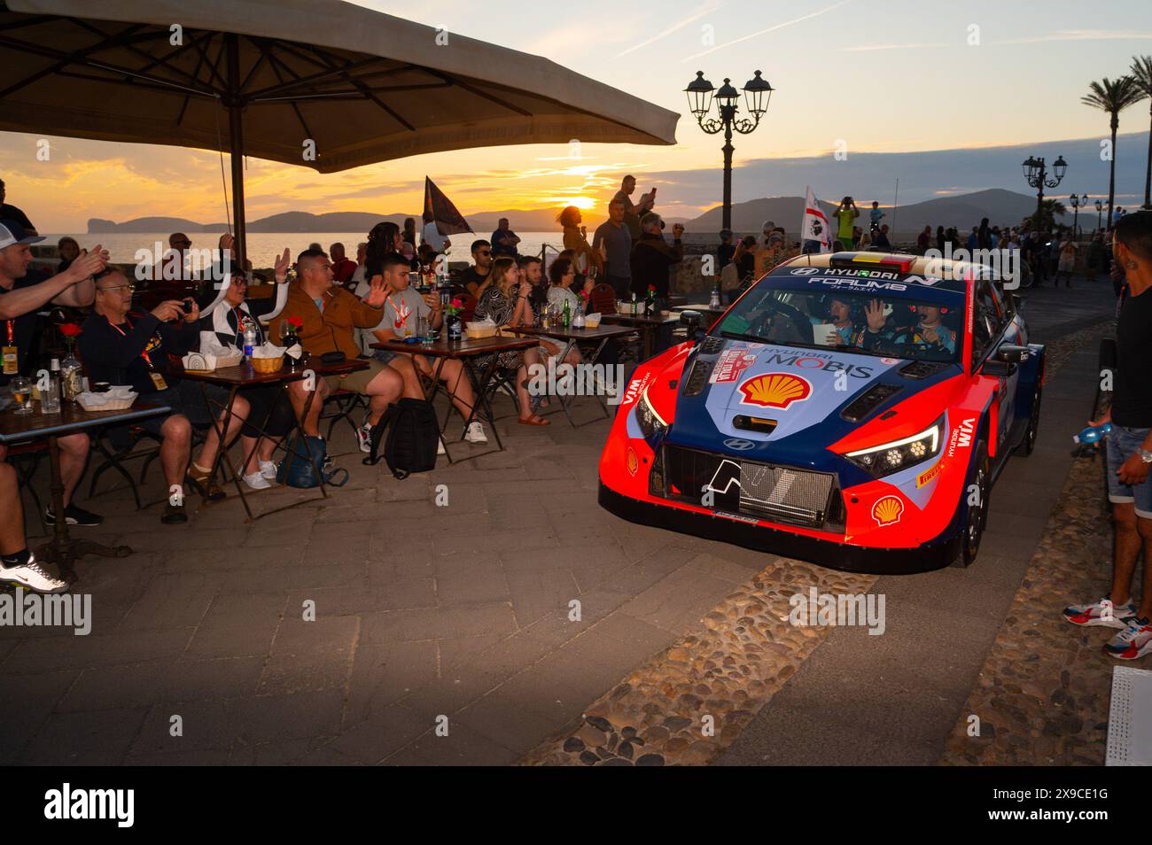 Sardegna, Italy. 30th May, 2024. The driver Thierry NEUVILLE and is co ...