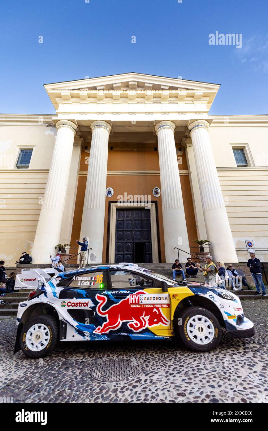 16 FOURMAUX Adrien, CORIA Alexandre, Ford Puma Rally1, action during ...