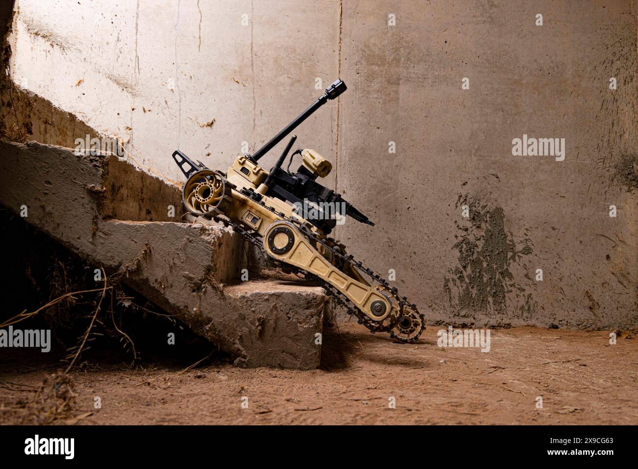 Tifnit, Morocco. 24th May, 2024. A remotely controlled Micro Tactical ...