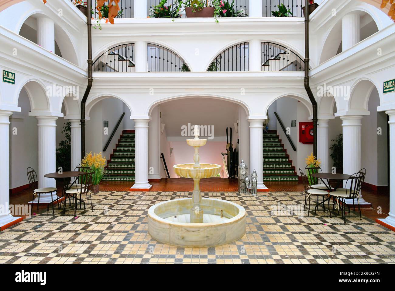 La Fonda Hotel in Benalmadena Pueblo village showing the stylish ...
