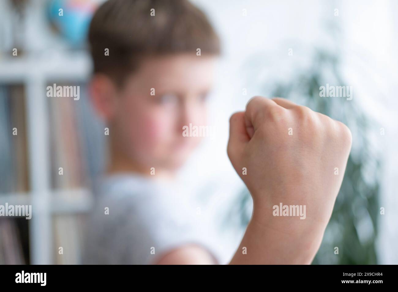 Aggressive child hi-res stock photography and images - Alamy
