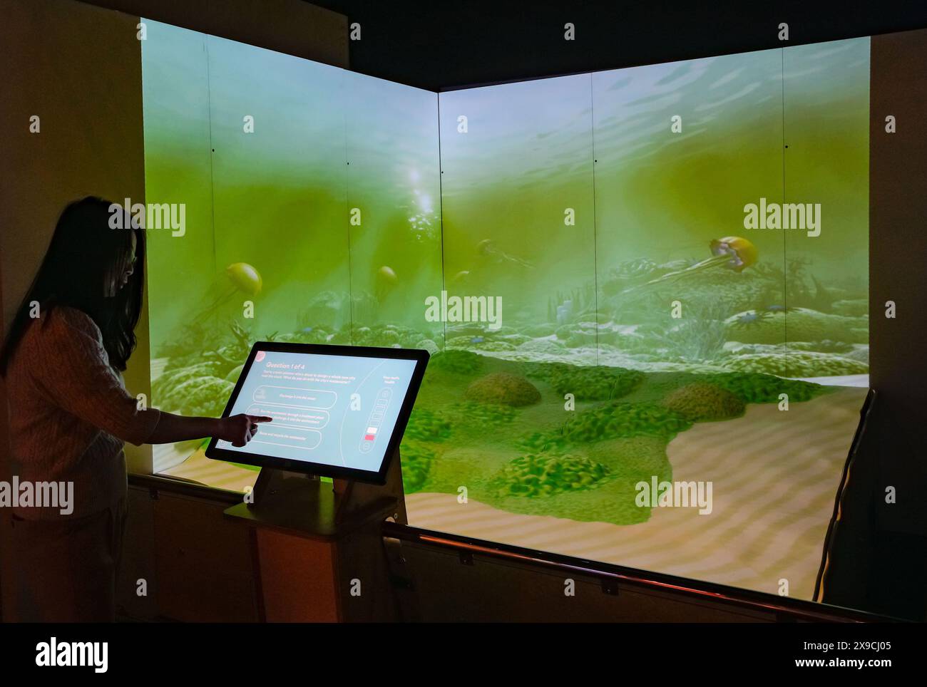 (240530) -- VANCOUVER, May 30, 2024 (Xinhua) -- An interactive 3D ...