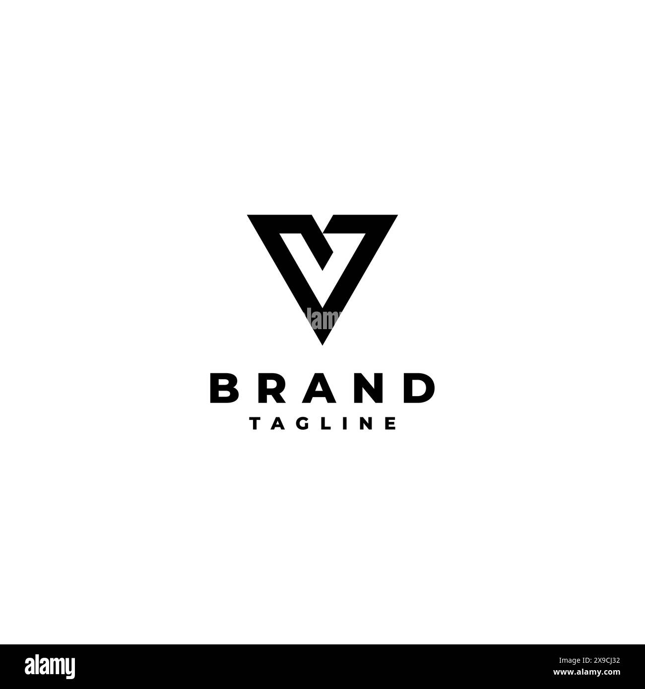 Letter athlete logo alphabet Black and White Stock Photos & Images - Alamy