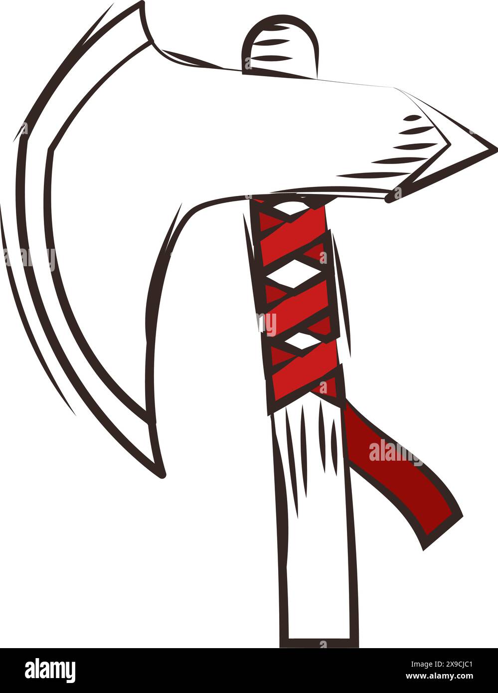 Colored axe medieval weapon icon Vector Stock Vector Image & Art - Alamy