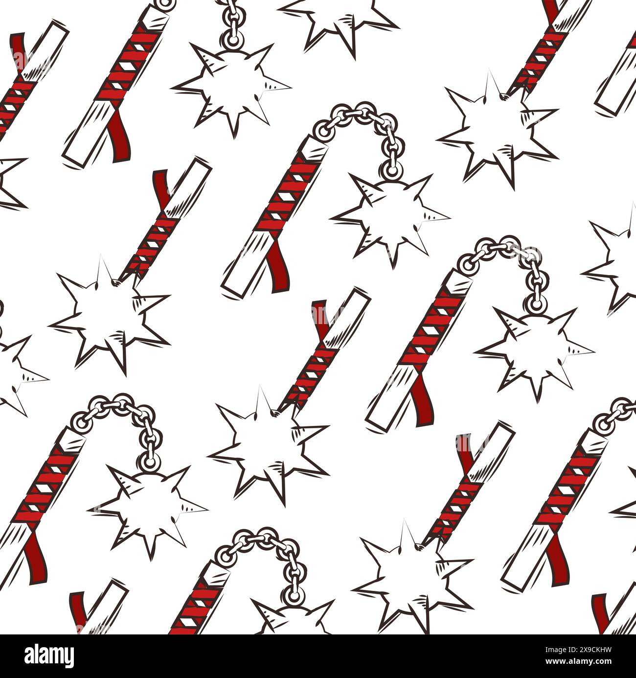 Medieval weapons pattern background Vector Stock Vector Image & Art - Alamy