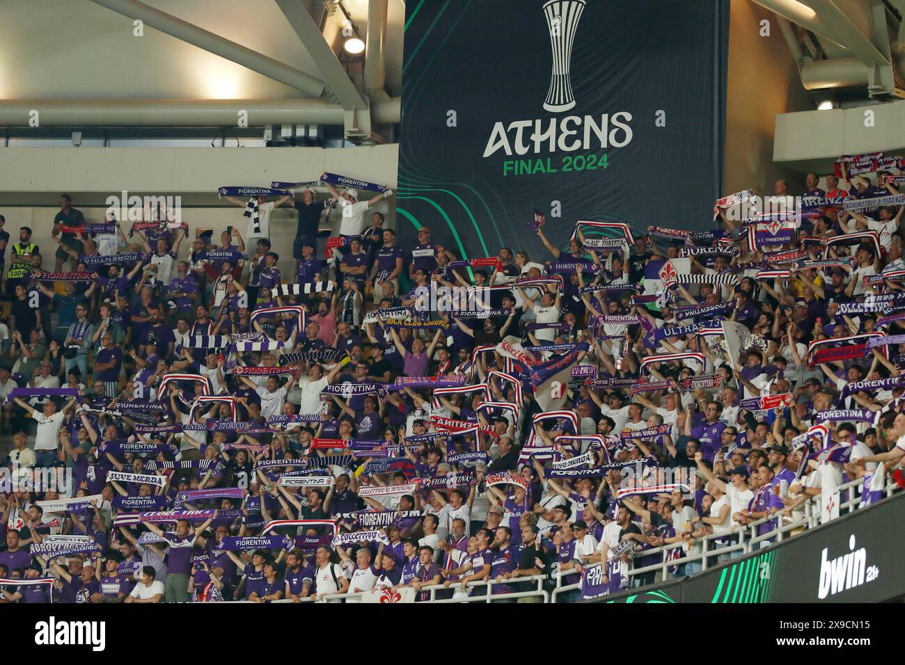 Athens, Greece. 29th May, 2024. Fiorentina fans Football/Soccer : UEFA ...