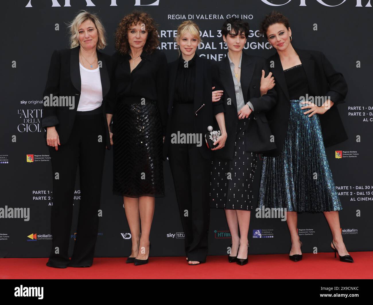 Rome, Italy. 30th May, 2024. Rome, Barberini cinema, premiere of the ...