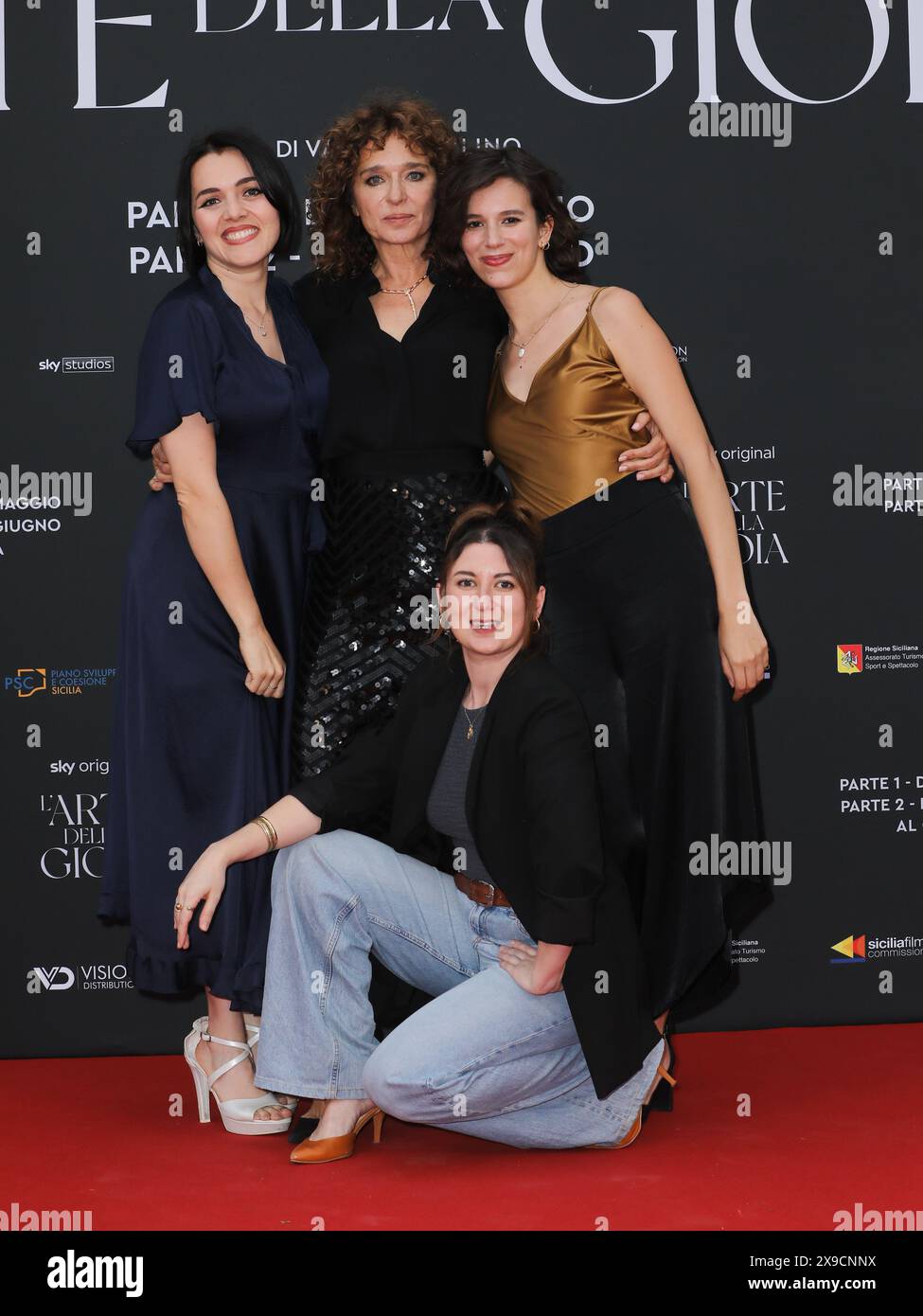 Rome, Italy. 30th May, 2024. Rome, Barberini cinema, premiere of the ...