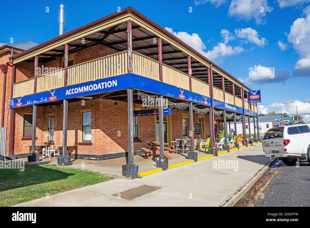 Country town hotel at Bundarra NSW Australia Stock Photo - Alamy
