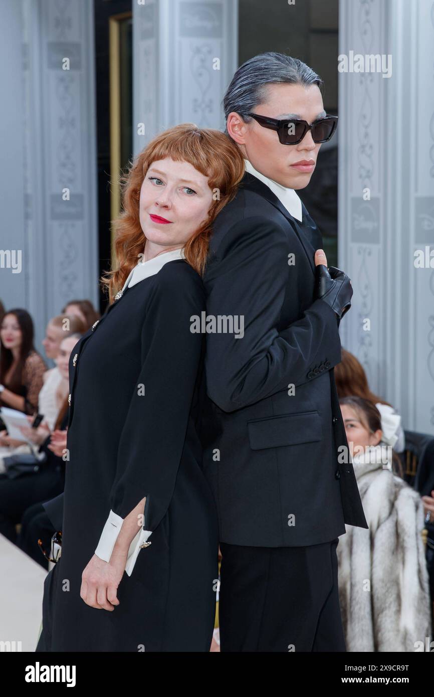 Disney Premiere - Becoming Karl Lagerfeld Sarah Bauerett and Helge Mark ...