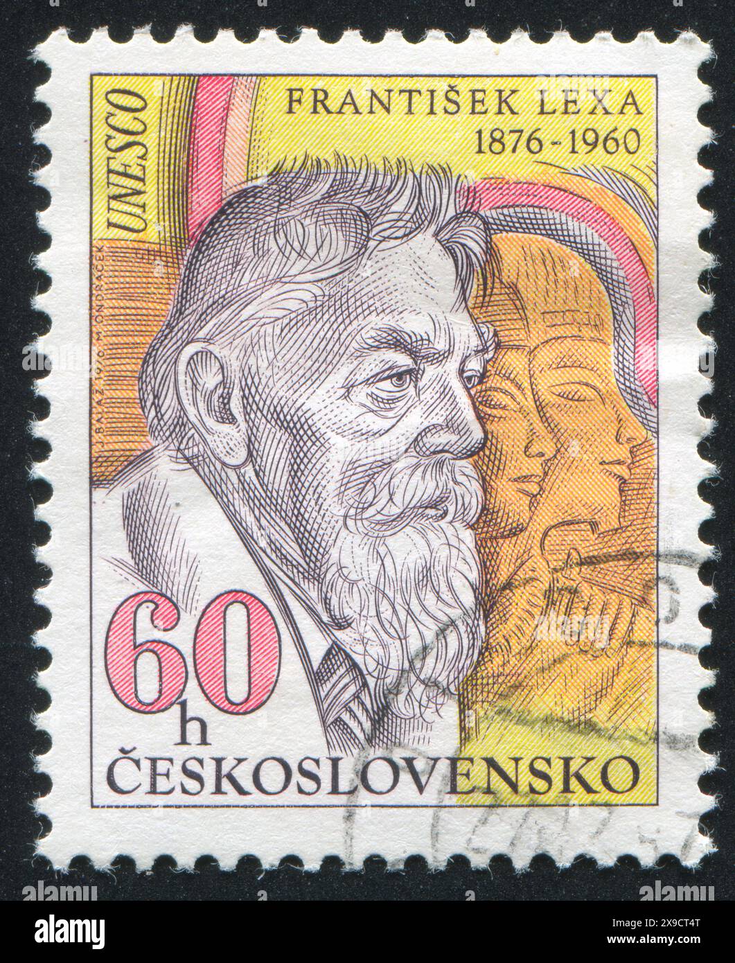CZECHOSLOVAKIA - CIRCA 1976: stamp printed by Czechoslovakia, shows ...